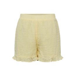 Pieces Shorts 'Lelou' Damen Gr&ouml;&szlig;e 36 pastellgelb