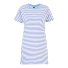 GAP Petite Kleid Damen Gr&ouml;&szlig;e 34 indigo / azur / offwhite
