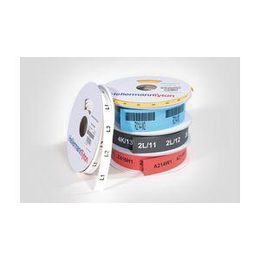 HellermannTyton Schrumpfschl&auml;uche 3:1, 2 6mm, Weiss, Cross-Linked Polyolefin, 22m - 1813128