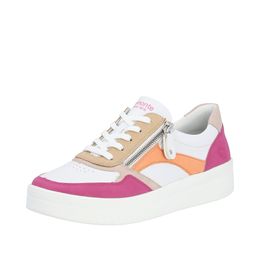 Remonte Sneakers female size 40 Beige / Fuchsia / White