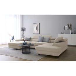 Twist Ecksofa Lavos beige Ma&szlig;e (cm): B: 346 H: 85 T: 221.0 &raquo; M&ouml;bel Kraft