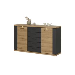 Primo Sideboard Titan 24 holzfarben Ma&szlig;e (cm): B: 156 H: 91 T: 42.0 &raquo; M&ouml;bel Kraft