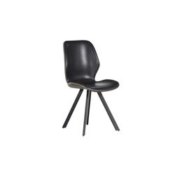 Möbel Kraft Stuhl schwarz Maße (cm): B: 47 H: 90 T: 54.0 » Möbel Kraft