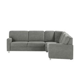 Smart Ecksofa Valencia grau Maße (cm): B: 266 H: 90 T: 236.0 » Möbel Kraft