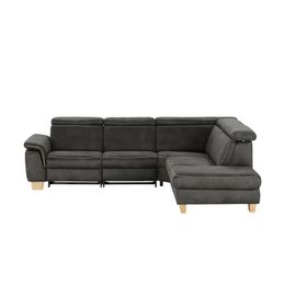 Kollektion Kraft Ecksofa Beata grau Maße (cm): B: 270 H: 80 T: 233.0 » Möbel Kraft