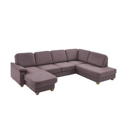 Kollektion Kraft Wohnlandschaft Oliver lila/violett Ma&szlig;e (cm): B: 300 H: 85 T: 202.0 &raquo; M&ouml;bel Kraft