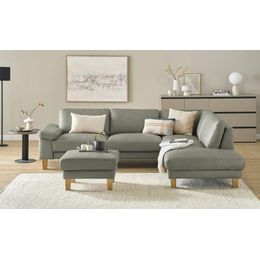 Ravensberger Werkst&auml;tten Ecksofa Leder RW-Select grau Ma&szlig;e (cm): B: 274 H: 77 T: 220.0 &raquo; M&ouml;bel Kraft