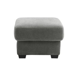 bobb Hocker mit Boxspringpolsterung Lisa de Luxe grau Ma&szlig;e (cm): B: 61 H: 47 T: 61.0 &raquo; M&ouml;bel Kraft