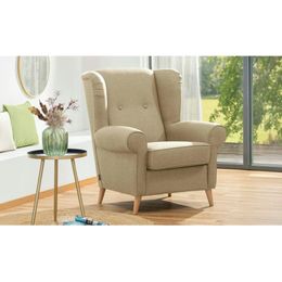 Max Winzer Sessel Anton beige Ma&szlig;e (cm): B: 88 H: 99 &raquo; M&ouml;bel Kraft