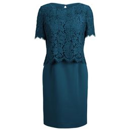 Apart Sheath Dress female size 44 Blue