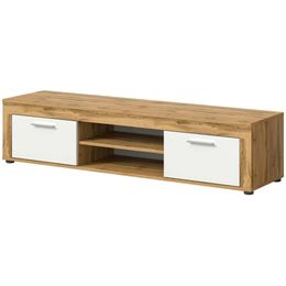 M&ouml;bel Kraft Lowboard holzfarben Ma&szlig;e (cm): B: 160 H: 37 T: 40.0 &raquo; M&ouml;bel Kraft