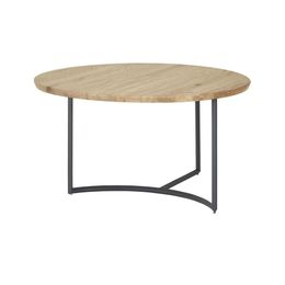 M&ouml;bel Kraft Couchtisch holzfarben Ma&szlig;e (cm): H: 42 &Oslash;: 70.0 &raquo; M&ouml;bel Kraft