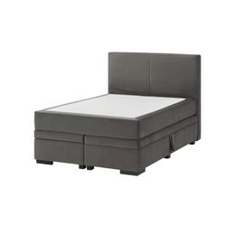 Boxi Boxspringbett mit Bettkasten Boxi Classic grau Ma&szlig;e (cm): B: 140 H: 125 &raquo; M&ouml;bel Kraft
