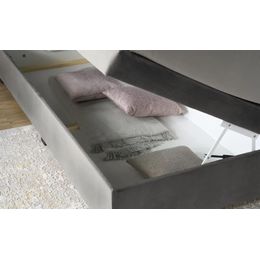Boxi Boxspringbett mit Bettkasten Boxi Classic grau Ma&szlig;e (cm): B: 180 H: 125 &raquo; M&ouml;bel Kraft