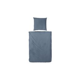 M&ouml;bel Kraft Satin Bettw&auml;sche-Set blau Ma&szlig;e (cm): B: 155 H: 1 &raquo; M&ouml;bel Kraft