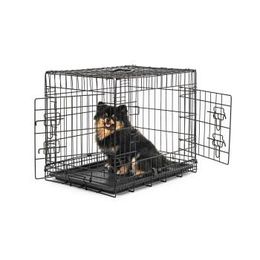 Lionto Hundetransportk&auml;fig Tiertransportbox Hundebox Gr&ouml;&szlig;e (S) 45x31x36 cm M