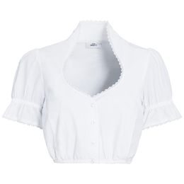 Gina Benotti Damen Dirndl-Bluse mit Spitze
