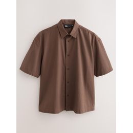 next Button Up Shirt 'Edit' male Brown size XS