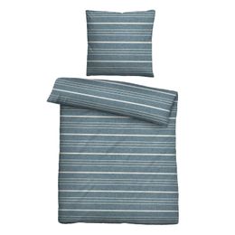 SONSTIGE Bettw&auml;sche MELANGE bleu