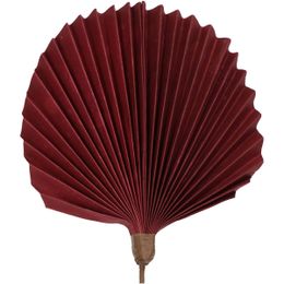 SONSTIGE Kunstzweig LEAF dunkelrot