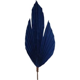 SONSTIGE Kunstzweig LEAF blau
