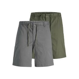 Jack & Jones JACK & JONES Shorts 'JPSTJaiden' Herren Gr&ouml;&szlig;e 34 dunkelgrau / oliv