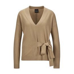 Madeleine Mode MADELEINE Pullover Damen Gr&ouml;&szlig;e L/XL hellbraun