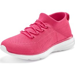Lascana Damen Sneaker magenta Gr&ouml;&szlig;e 37