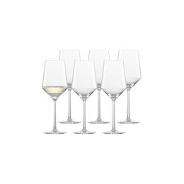 Zwiesel Glas 6er Set Sauvignon Wei&szlig;weingl&auml;ser Pure 408 ml in transparent | Gr.: onesize