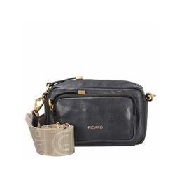 Picard Soulmate - Schultertasche 20 cm (schwarz) in ozean | Gr.: onesize