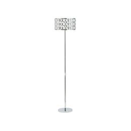 Beliani Stehleuchten TENNA in Silber - (W) 35 x (H) 160 x (L) 35 cm | Gr.: onesize