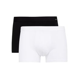 Calida Boxershort 2er Pack in Schwarz/Weiß | Gr.: M