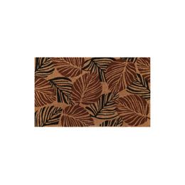 Wecon Home Fu&szlig;matte Jungle Mat in rotbraun | Gr.: 40 x 60 cm