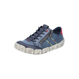 Rieker Sportliche Schnürschuhe in Blau | Gr.: 38