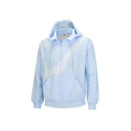 Nike Sportjacke mit Kapuze in Blau | Gr.: XL