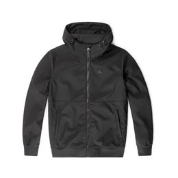 Vintage Industries Softshelljacke in Schwarz | Gr.: L