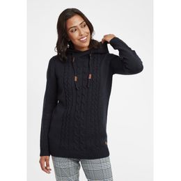 oxmo Strickpullover OXCable in Schwarz | Gr.: M