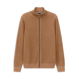 Bugatti Strickjacke in 60-taupe | Gr.: XXL
