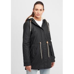 oxmo Regenjacke OXJolina in Schwarz | Gr.: M