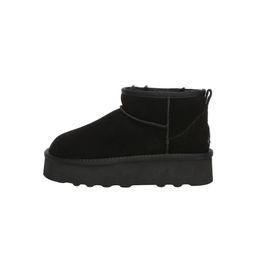 EVERAU Australia Ultra Mini Plateau Stiefel Heron in Schwarz | Gr.: 40