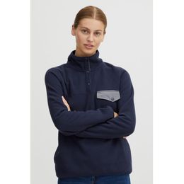 oxmo Fleecejacke OXNyfine in Dunkelblau | Gr.: L
