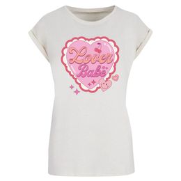 F4NT4STIC Extended Shoulder T-Shirt Lover Babe Valentinstag in Whitesand | Gr.: 5XL