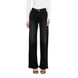 Only Jeans ONLMADISON BLUSH HW WIDE flared in Schwarz | Gr.: XS/L30