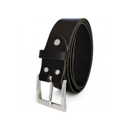 Fronhofer Lederg&uuml;rtel k&uuml;rzbar in Schwarz | Gr.: 130 cm