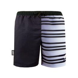 GUGGEN Mountain Badehose Black-White in Schwarz-Wei&szlig; | Gr.: S