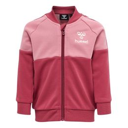 Hummel Rei&szlig;verschluss Jacke Hmlolek M&auml;dchen in EARTH RED | Gr.: 68
