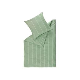 Esprit Renforc&eacute; Kissenbez&uuml;ge und Bettw&auml;sche HARPLINES in Gr&uuml;n | Gr.: 80x80 cm
