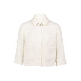 Cartoon Tweedblazer mit Taschen in Cream/Nature | Gr.: 40