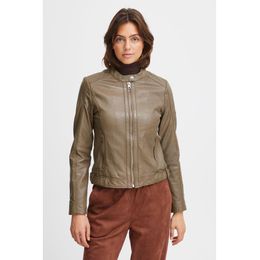 oxmo Lederjacke OXDenise in Braun | Gr.: 40