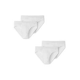 Schiesser Slip Allday Basic in wei&szlig; | Gr.: 152